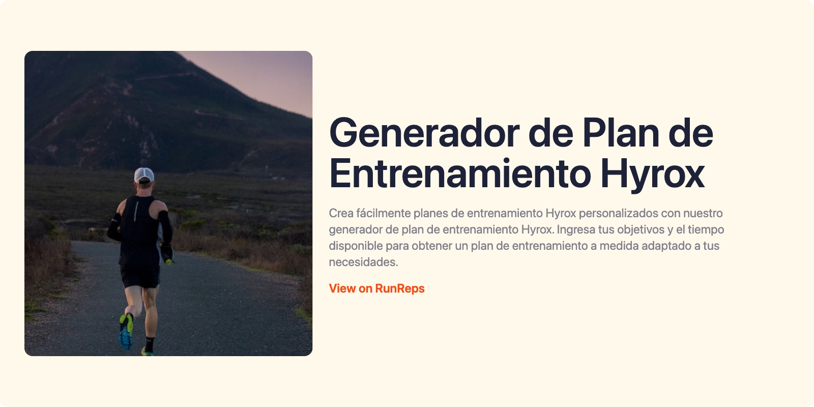 Plan de entrenamiento Hyrox gratuito y Generador de entrenamientos ...